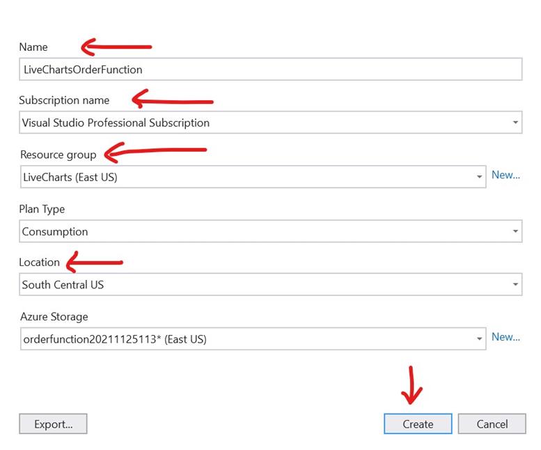 Live Charts Using Azure Cosmos Db Azure Functions Signalr And Wpf Part Three